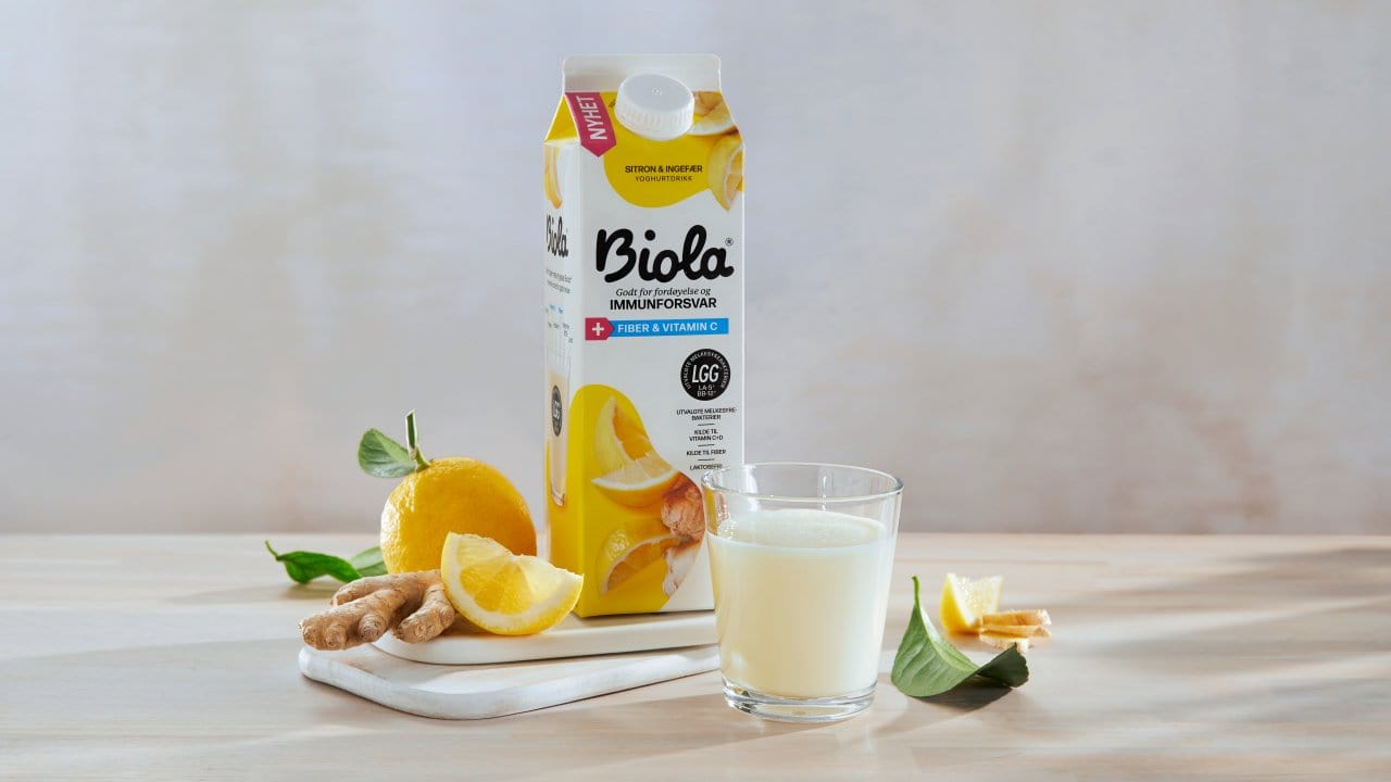 Biola® Sitron & Ingefær